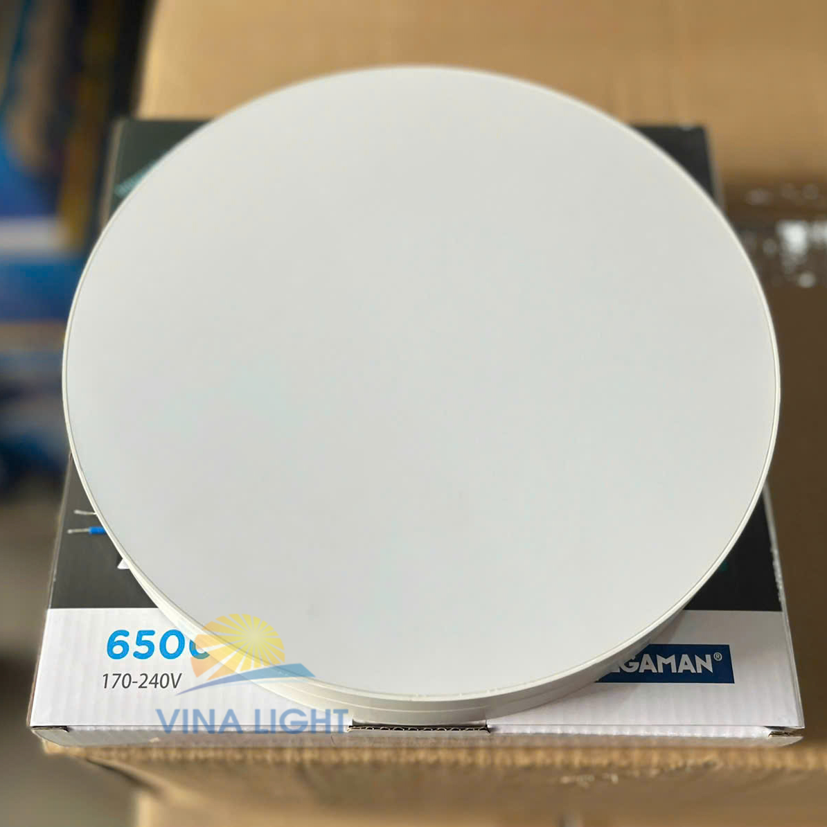 Đèn LED ốp trần tròn tràn viền 24W MXTL1045-Y Megaman - Đèn LED Megaman