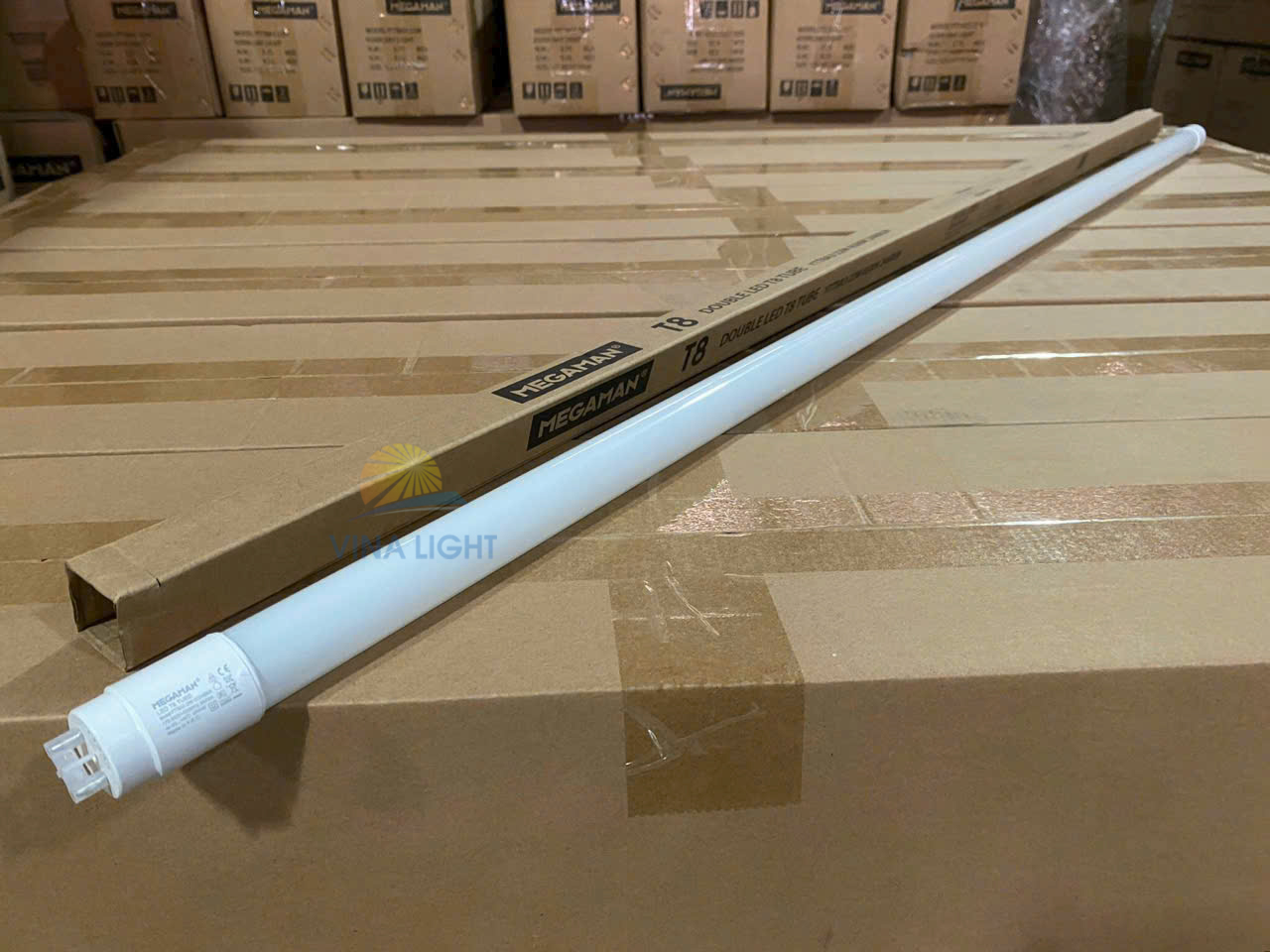 Bóng đèn LED Tube T8 thủy tinh YTT8A3 Megaman - Đèn LED Megaman